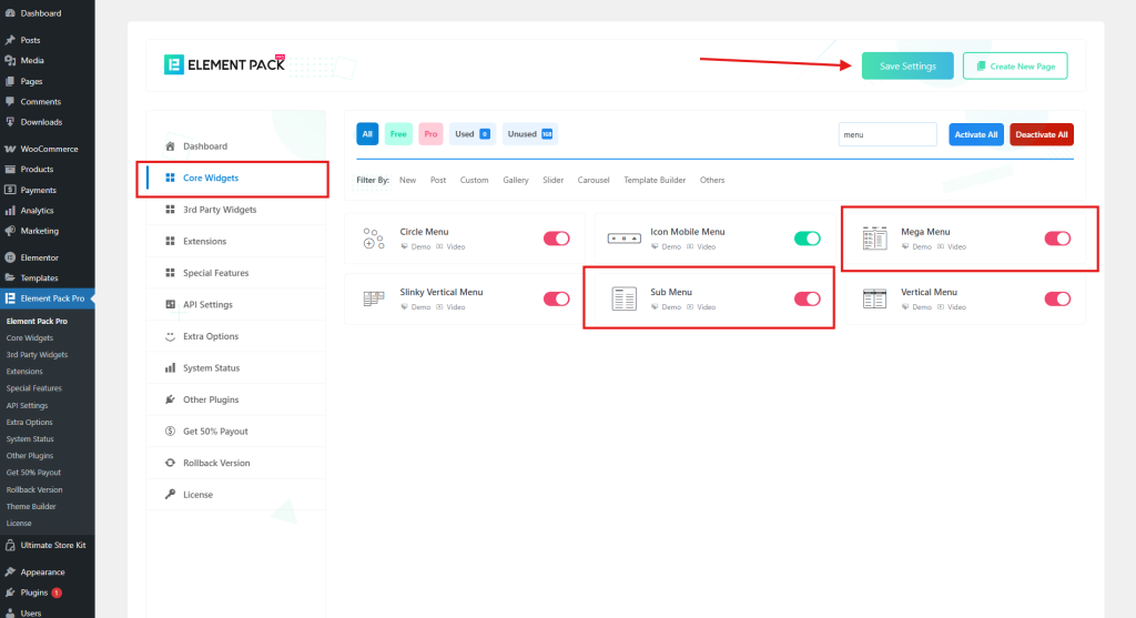 How to Create a Mega Menu in Elementor | 5 Easy Steps | Element Pack Pro