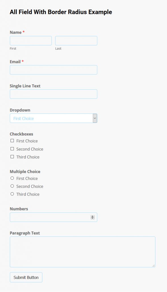 WP Forms Widget – Element Pack for Elementor