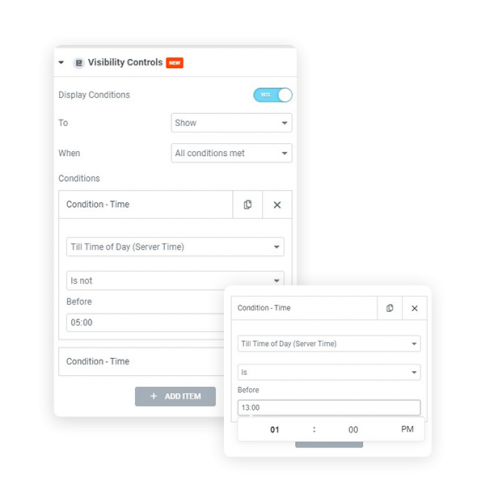 Elementor Visibility Controls Widget - Element Pack for Elementor