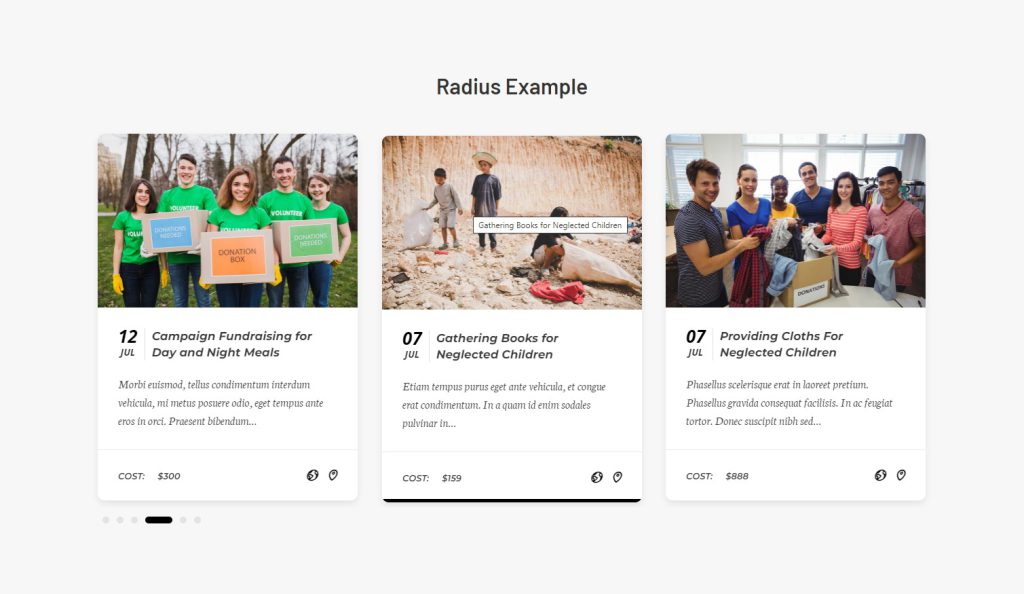 Elementor Events Calendar Carousel Widget - Element Pack for Elementor