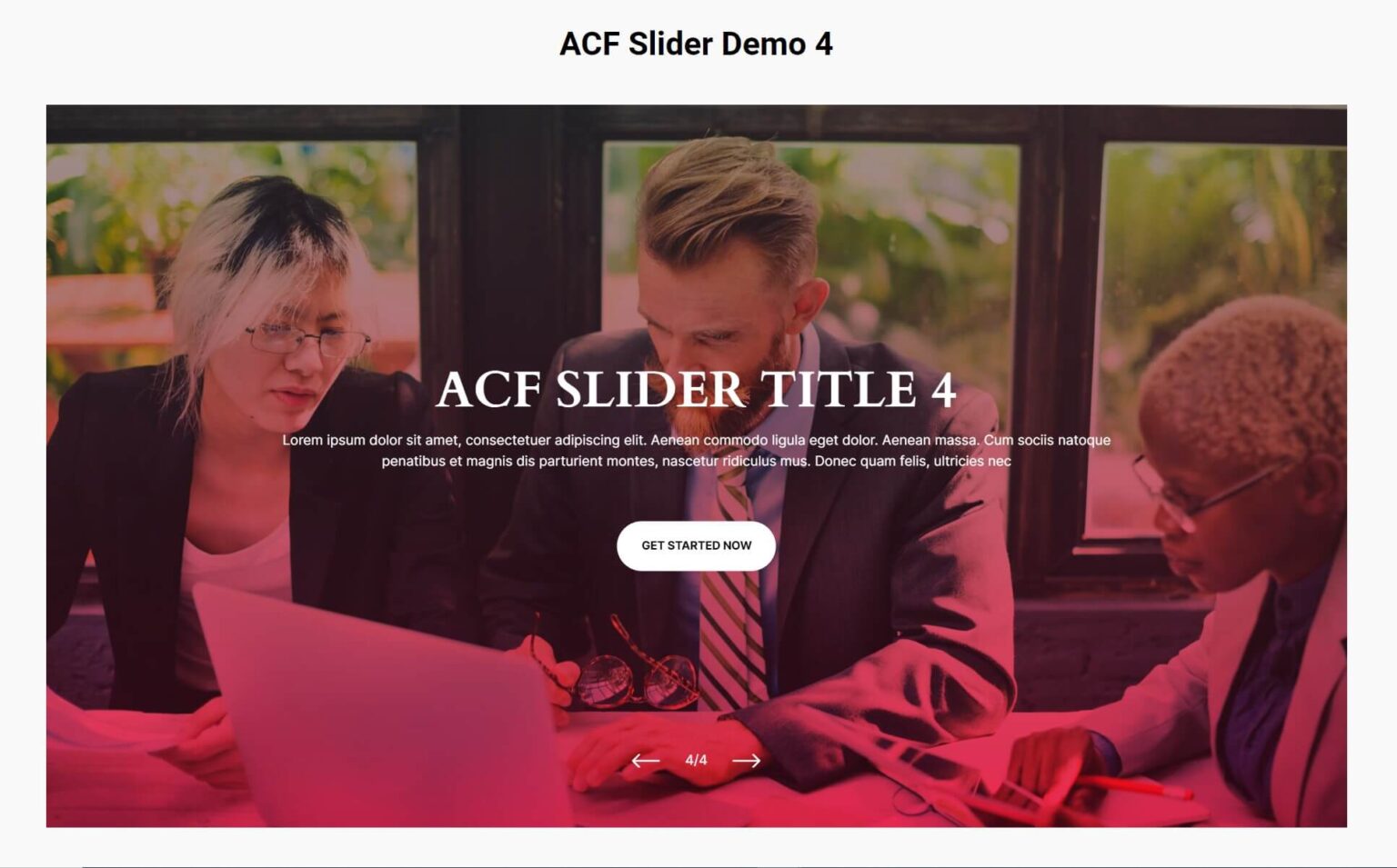Elementor ACF Slider Widget - Element Pack for Elementor