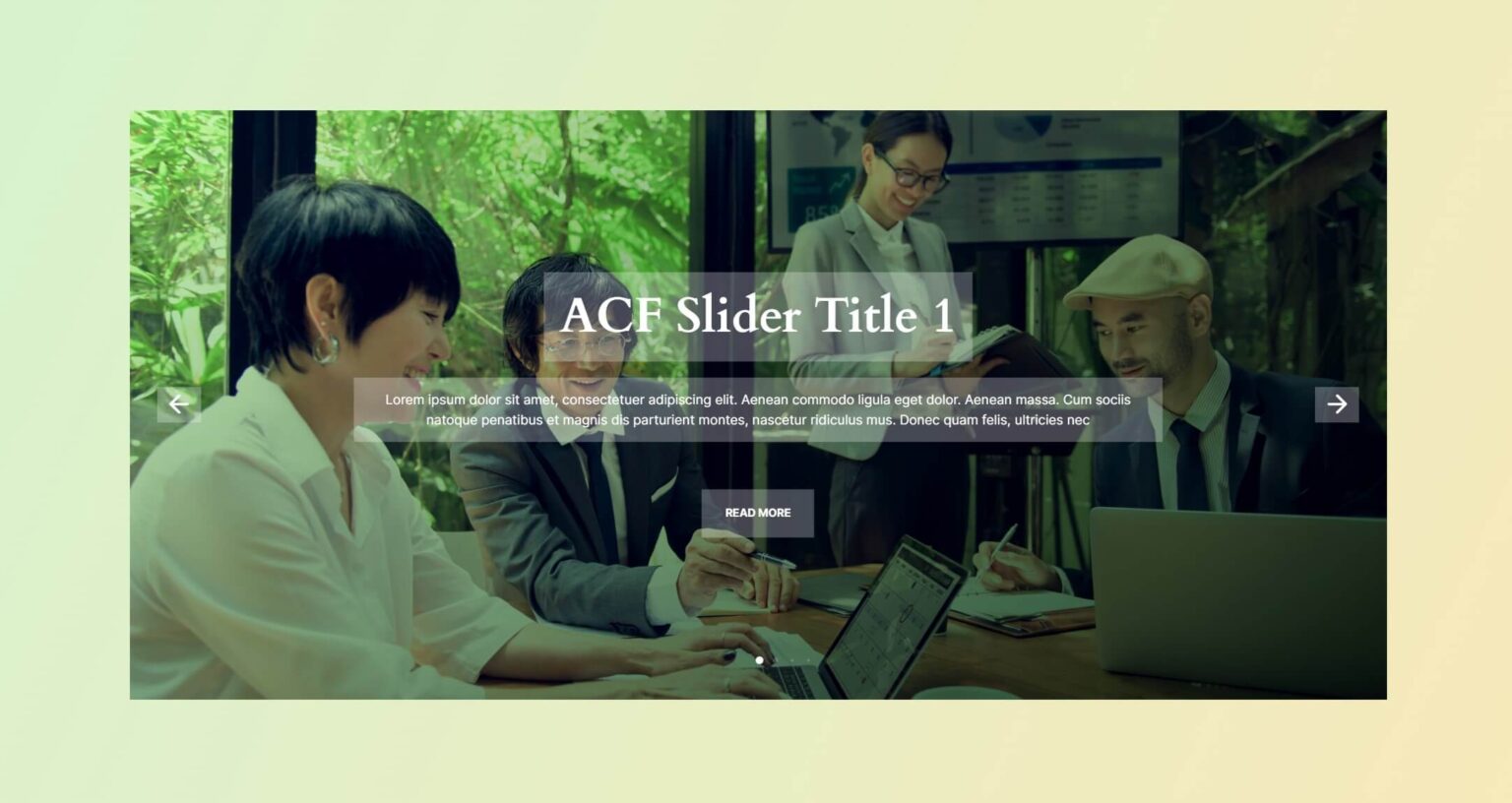 Elementor ACF Slider Widget - Element Pack for Elementor