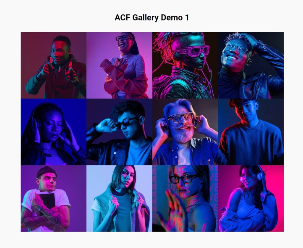 Elementor ACF Gallery Widget - Element Pack for Elementor