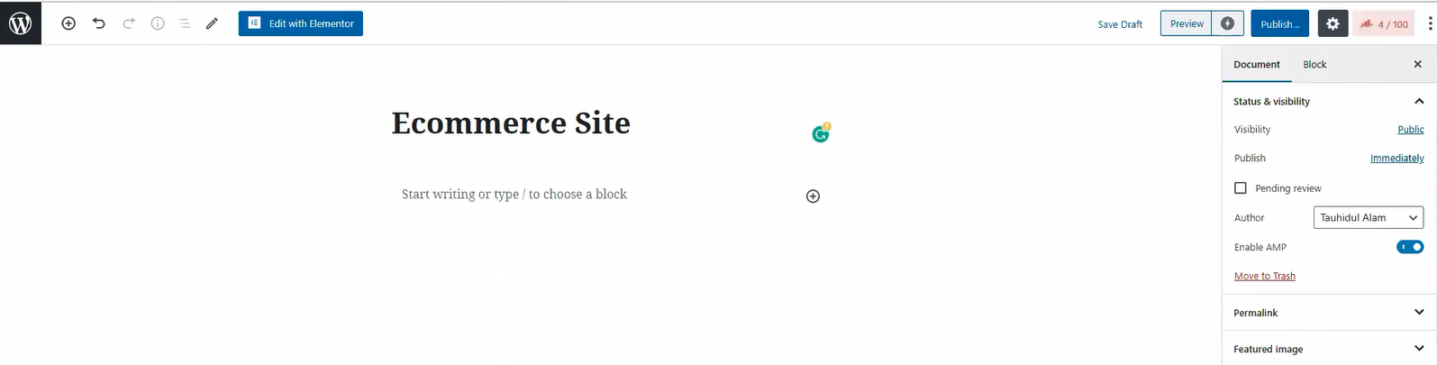 Build An Woocommerce Custom Product Page Using Elementor Plugin