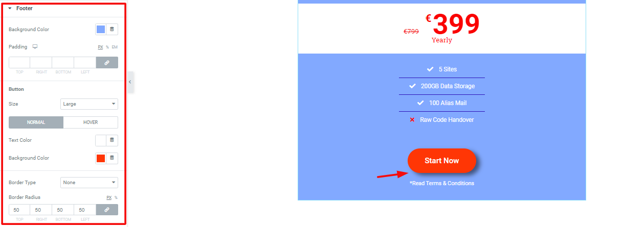 How to make a price box using Elementor easily - Element Pack Pro