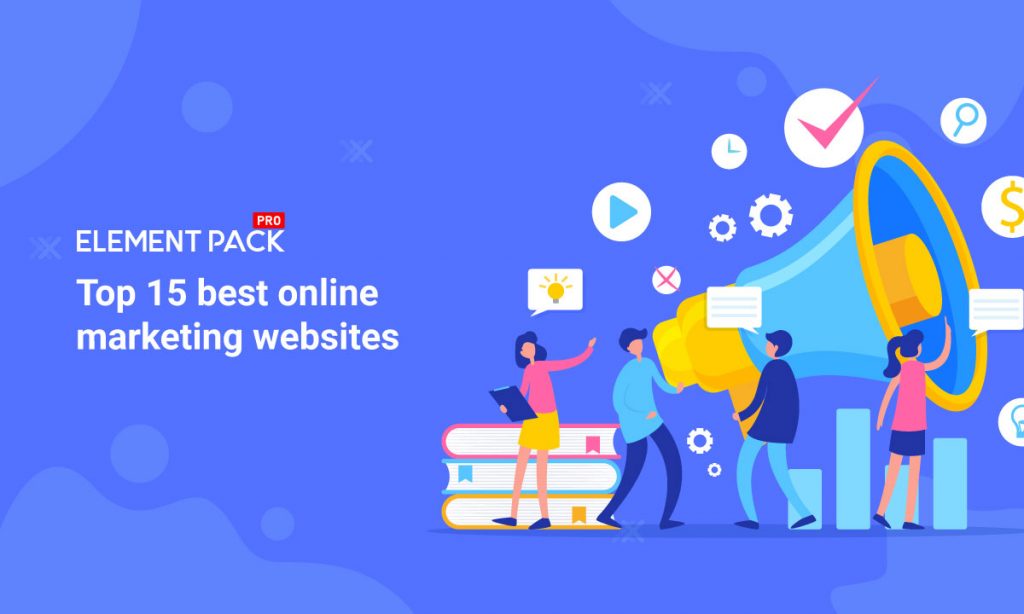 Top 15 Best Online Marketing Websites for Reference - Element Pack Pro