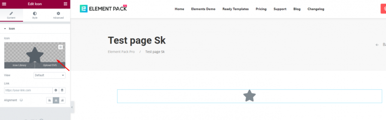 How to use custom icons for elementor - Element Pack Pro